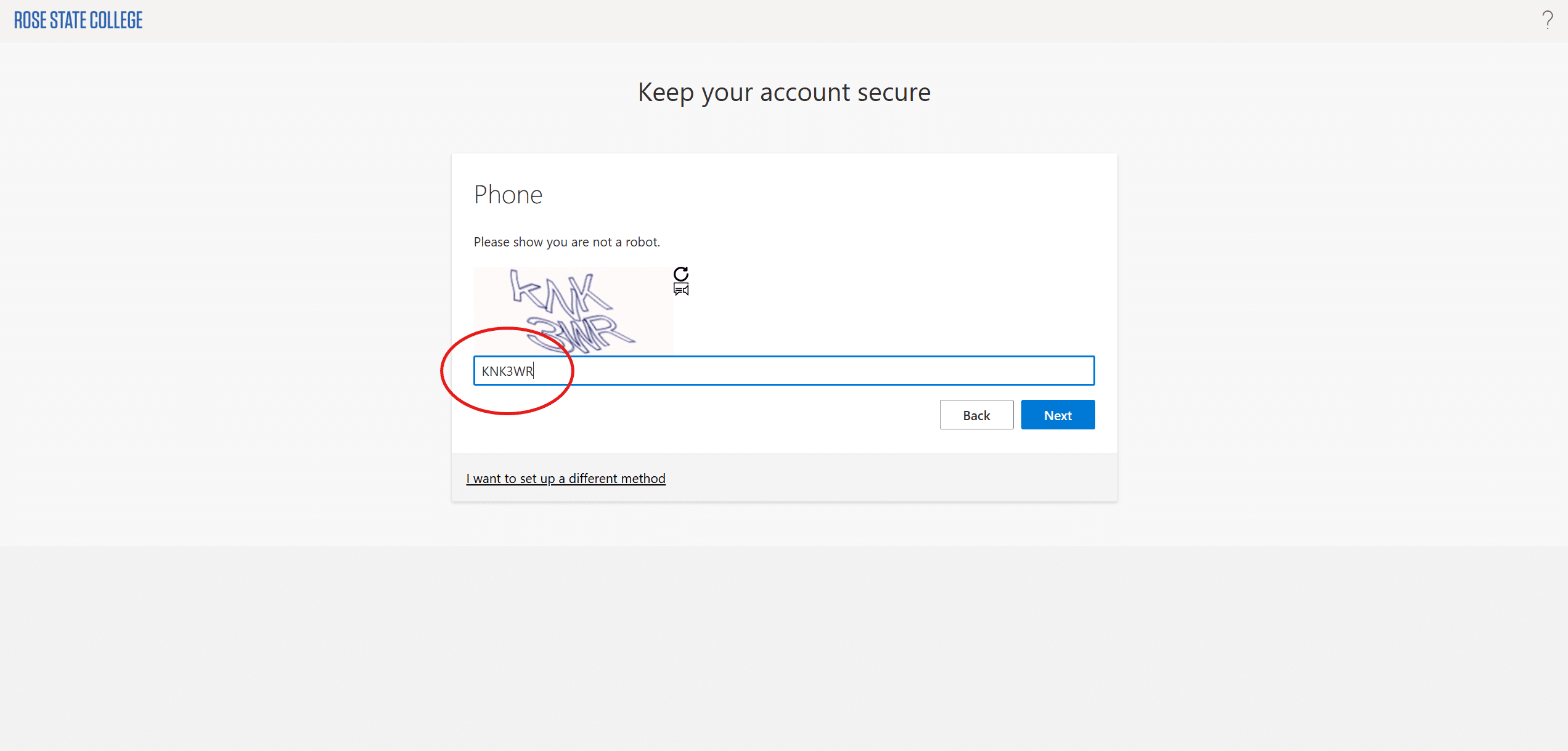 Multifactor Authentication Configuration Instructions – Rose State College